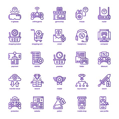 game shop icon pack for your website design logo app ui game shop