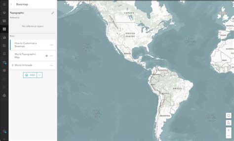 Tutorial Use A Vector Basemap Editor In ArcGIS Online To Customize A Basemap Geospatial