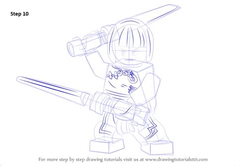 How To Draw Nya From Ninjago Ninjago Step By Step DrawingTutorials101 Com