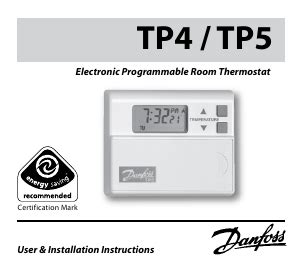 Manual Danfoss TP5 Thermostat
