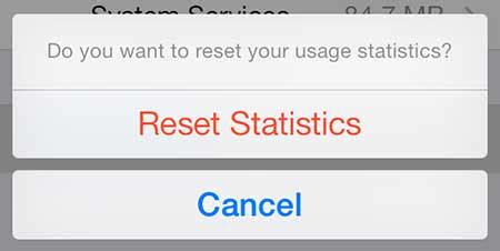 How To Reset Cell Usage Statistics In IOS On The IPhone Solve Your Tech