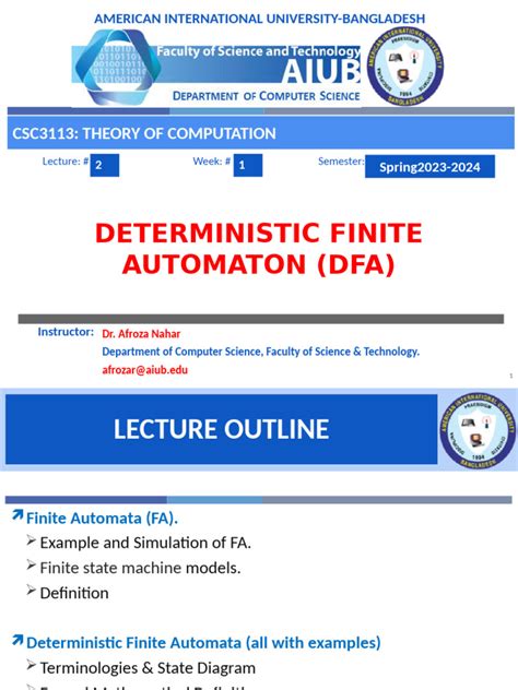 Toc L 02 Pdf Automata Theory Models Of Computation