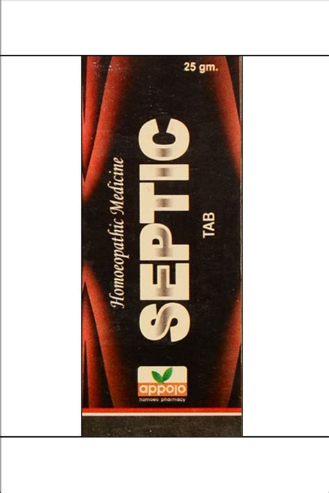 Septic Tab, 25GM, Non prescription at ₹ 80/bottle in Lucknow | ID ...