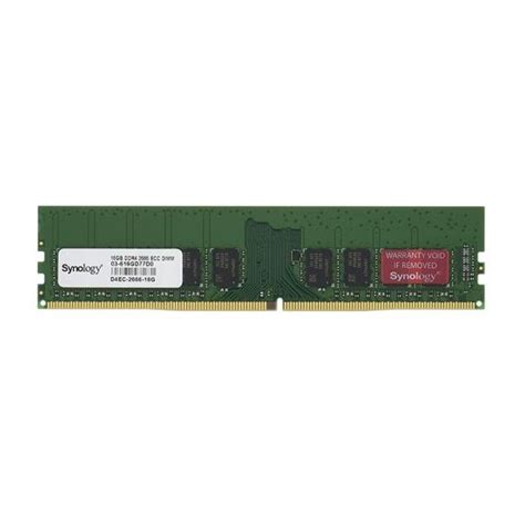 Bộ Nhớ Trong Thiết Bị Nas Synology D4ec 2666 16g Ddr4 Ecc Unbuffered Dimm Chính Hãng GiÁ RẺ QuÁ