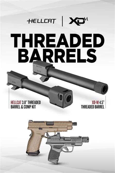 Xdm 45 Threaded Barrel Springfield Xd Service 45 Acp Barrel Threaded