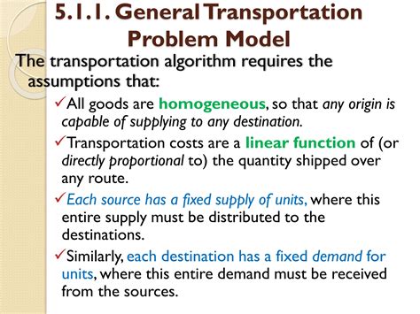 Unit 5 Transportation Problem In Operation Research Ppt Pdf