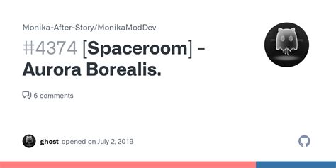 Spaceroom Aurora Borealis · Issue 4374 · Monika After Story