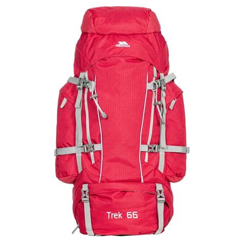 Trespass 66l Backpack Red Trekkinn