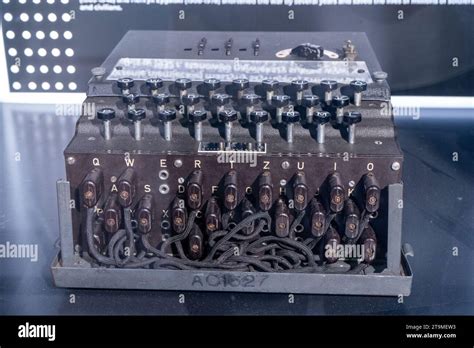 Enigma Machine Legendary Encryption Device Used To Decode Enemy