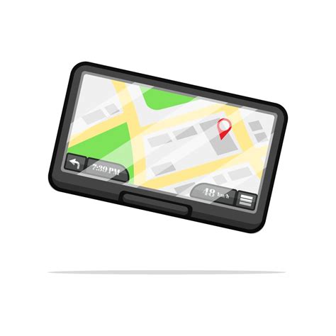 Gps Map Royalty Free Stock Vector Images And Clip Art