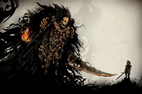 Gravelord Nito By Chasingartwork On Deviantart