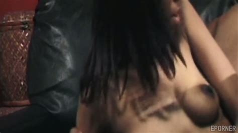 Hairy Black Snatch In Use