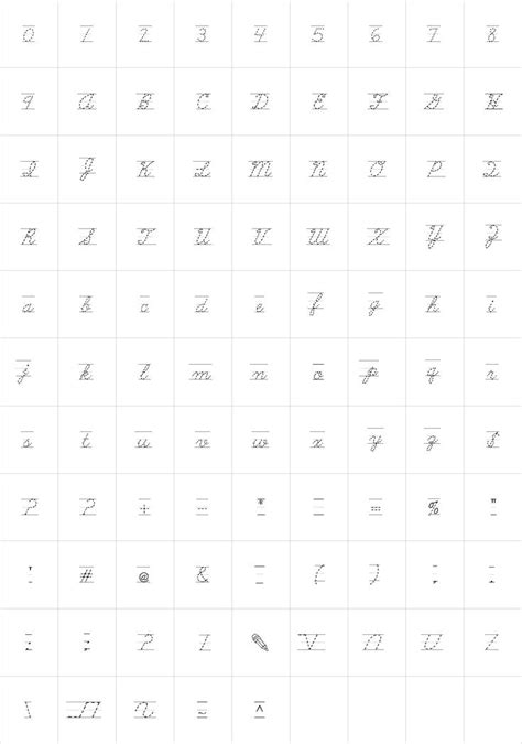 Handwriting Worksheets Free Cursive Handwriting Worksheets