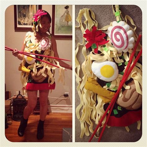 My Ramen Noodle Costume From Last Night Hand Made Hand S Flickr
