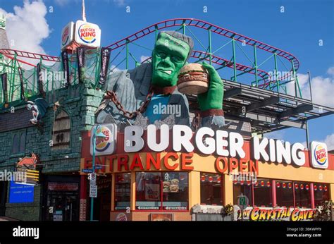 Burger Kings House Of Frankenstein In Niagara Falls Ontario—a Creepy