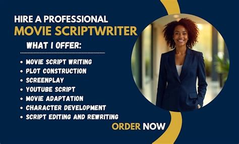 Write Industrial Standard Format Screenplay Movie Script Tv Series Film Script By Verrah O