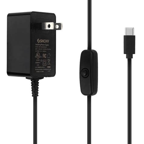 5v 3a Raspberry Pi 4 Power Adapter Usb C Port With Grandado