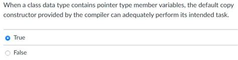 Solved All Member Functions In A Class Template Are Required Chegg