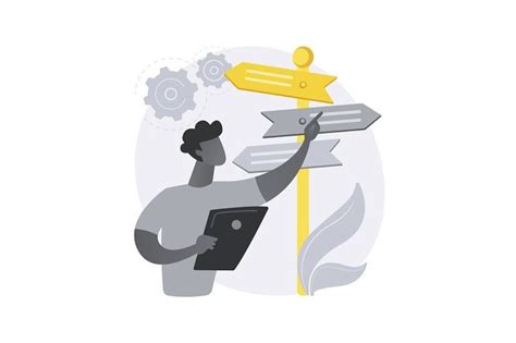 Decision Making Abstract Concept A Work Illustration By Visual Generation Decision Making