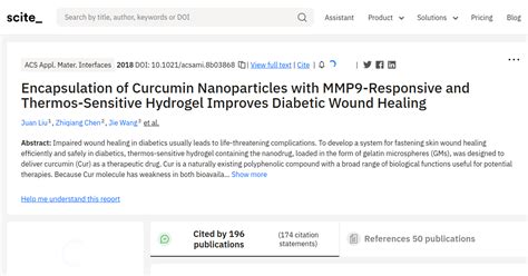 Encapsulation Of Curcumin Nanoparticles With Mmp9 Responsive And