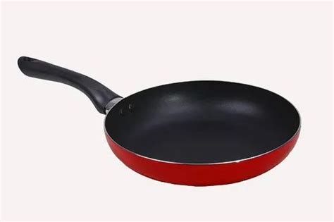 Aluminium Black Non Stick Induction Base Fry Pan Cm For Home Capacity Litre At