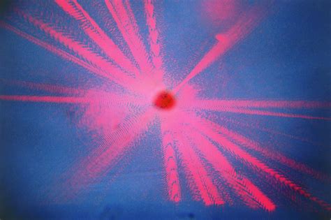 Diffraction Patterns From A Helium Neon Laser Photograph By Sheila Terry Science Photo Library