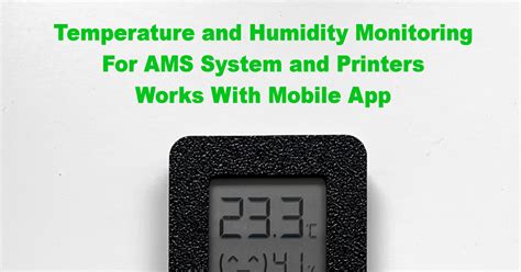 bambu lab xiaomi temperature and humidity sensor for ams system and