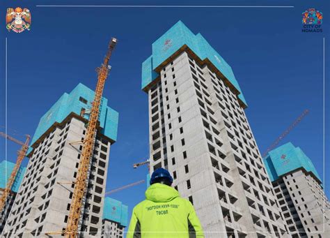 Ногоон нуур орчимд хэрэгжиж буй 1008 айлын орон сууцны төслийн үндсэн бүтээцийн ажил дуусжээ