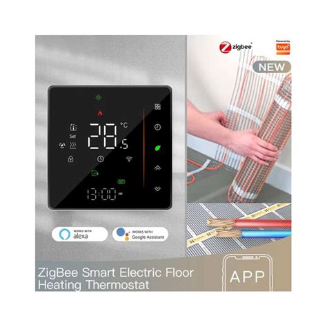 Beca Bht 006 Zigbee Thermostat For Underfloor Heating Control