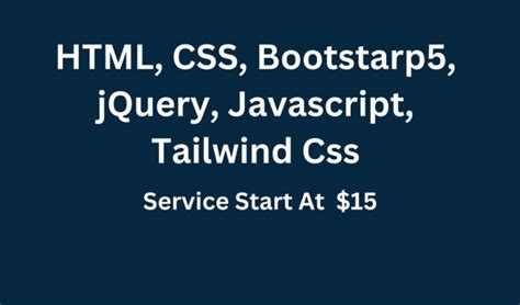Design Responsive Figma To Html Css Bootstap Tailwind Website By Sksajeda Fiverr