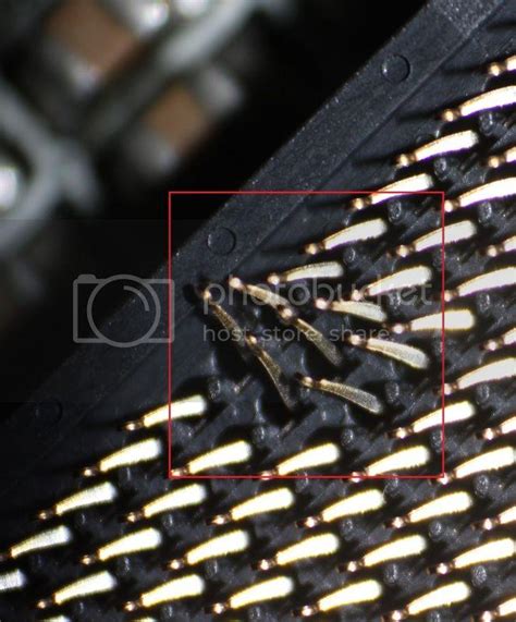 How To Fix Bent Pins On A Cpu And Motherboard Lga Pga