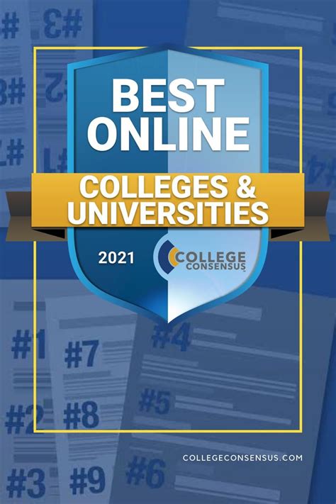 Best 13 50 Best Online Colleges And Universities Top Consensus Ranked
