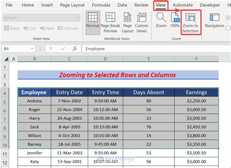 How To Navigate Large Excel Spreadsheets 10 Useful Techniques
