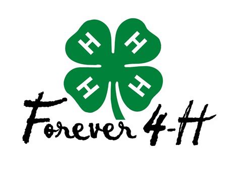 4 H Clover Printable