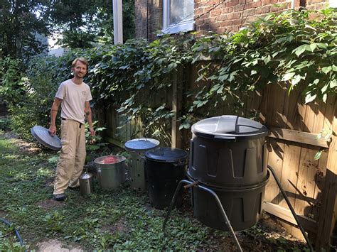 Compost Chronicles Simple DIY Three Bin Compost System Honestly Modern