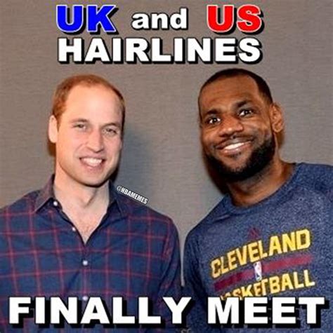 Nba Memes Lebron Hairline Nba Memes Lebron Fans Are Having A Field