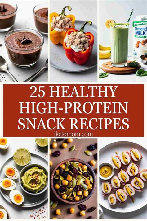25 Healthy High Protein Snack Recipes I Keto Mom Best And Easy Low