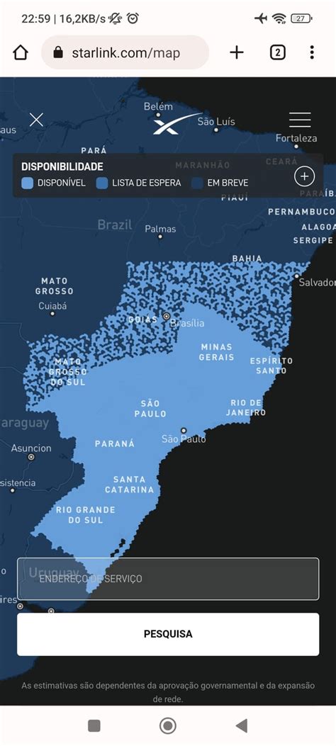 Strange Coverage Pattern R Starlink