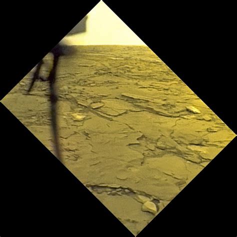 Venera 14 View Of The Surface Of Venus The Planetary Society