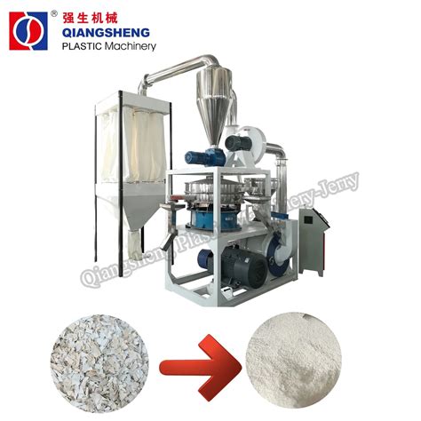 Long Life Plastic Milling Machine Post Consumer Pvc Pipes Mill