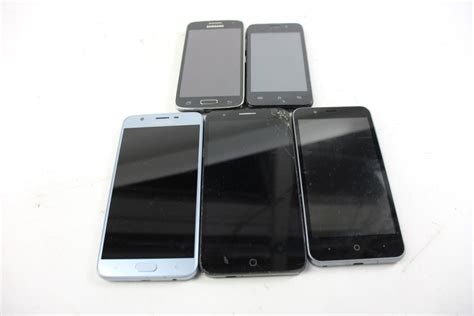 Cell Phone Lot Pieces Property Room