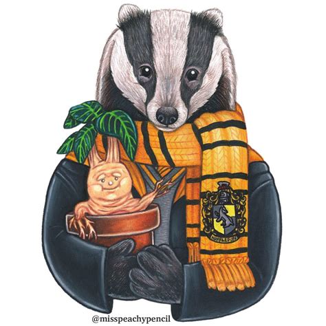 Hufflepuff Badger Harry Potter Fan Art Hufflepuff Harry Potter Wallpaper