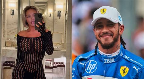 Video F1 Legend Lewis Hamilton Was Caught On Camera Grinding With