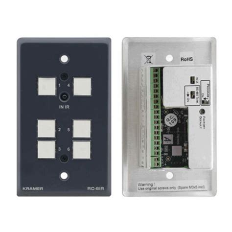 KRAMER RC 6IR USER MANUAL Pdf Download ManualsLib