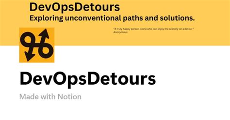 Devopsdetours Notion Shahin Hemmati
