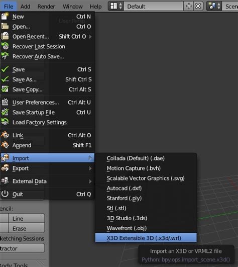 The Chad Experience How To Export Solid Models From NX And Import Into Blender