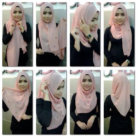 Tutorial Hijab Segi 4 Tanpa Ciput Ninja – Ragam Muslim