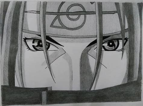 How To Draw Itachi Mangekyou Sharingan