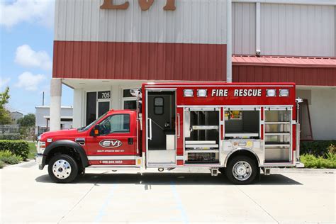 Crew Body Light Rescue Truck Center Ossipee Fire Dept Evi