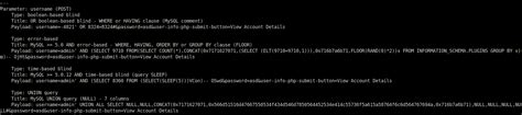 Mutillidae Sqli Bypass Authentication Login